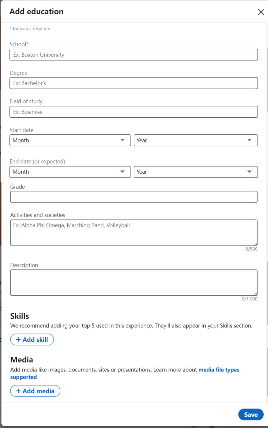 How to Write an Impressive LinkedIn Education Section: Guide with Examples