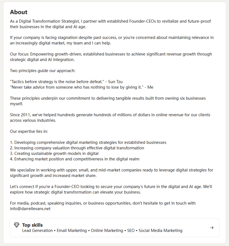 Best LinkedIn Profile Examples To Learn From In 2025