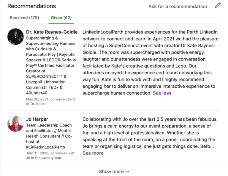 The Ultimate Guide on How to Recommend Someone on LinkedIn