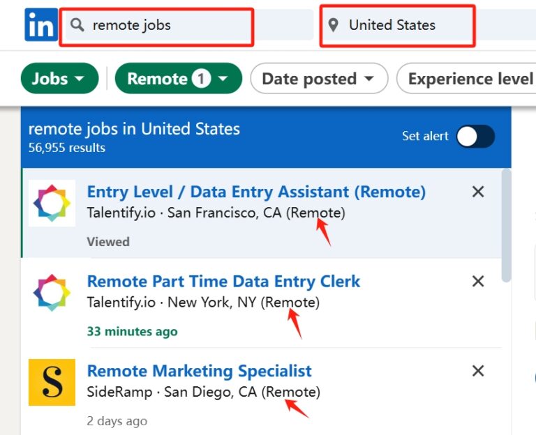 How to Search for Remote Jobs on LinkedIn