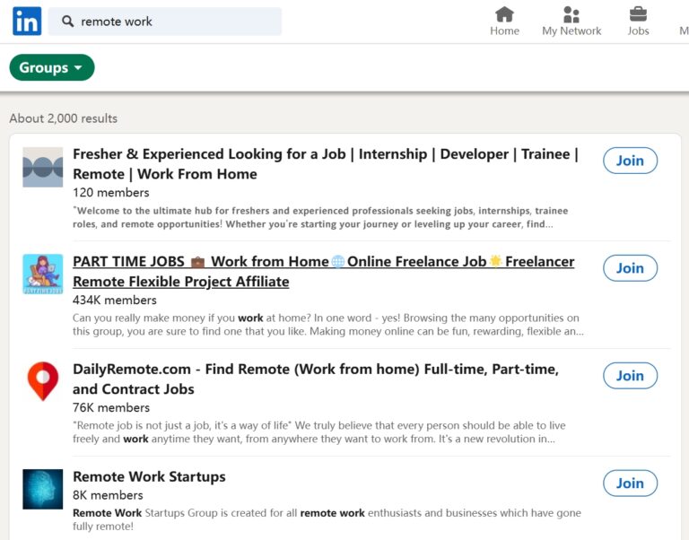 How to Search for Remote Jobs on LinkedIn