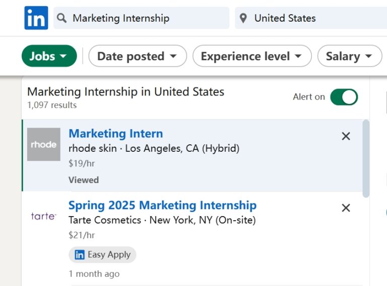 Enhance Your Career: How to Search for Internships on LinkedIn