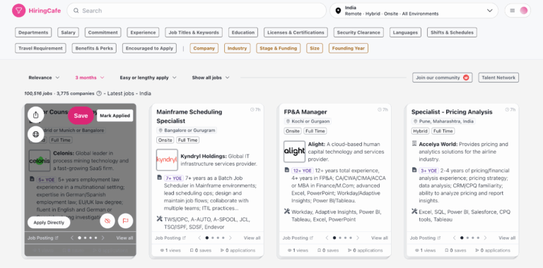 HiringCafe Review 2025: Features, Pros & Cons, and Alternatives