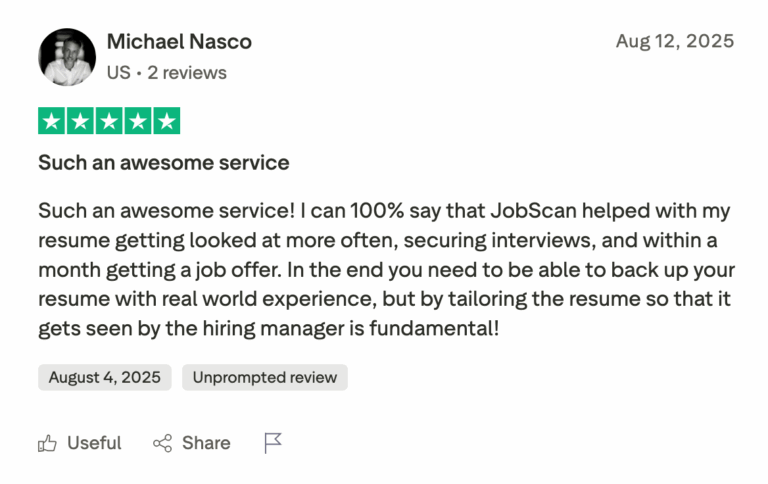 Jobscan Review 2026: Walkthrough, Features, and Alternatives